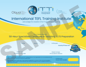 Online IELTS Prep Course | 50-Hour Teacher Certification