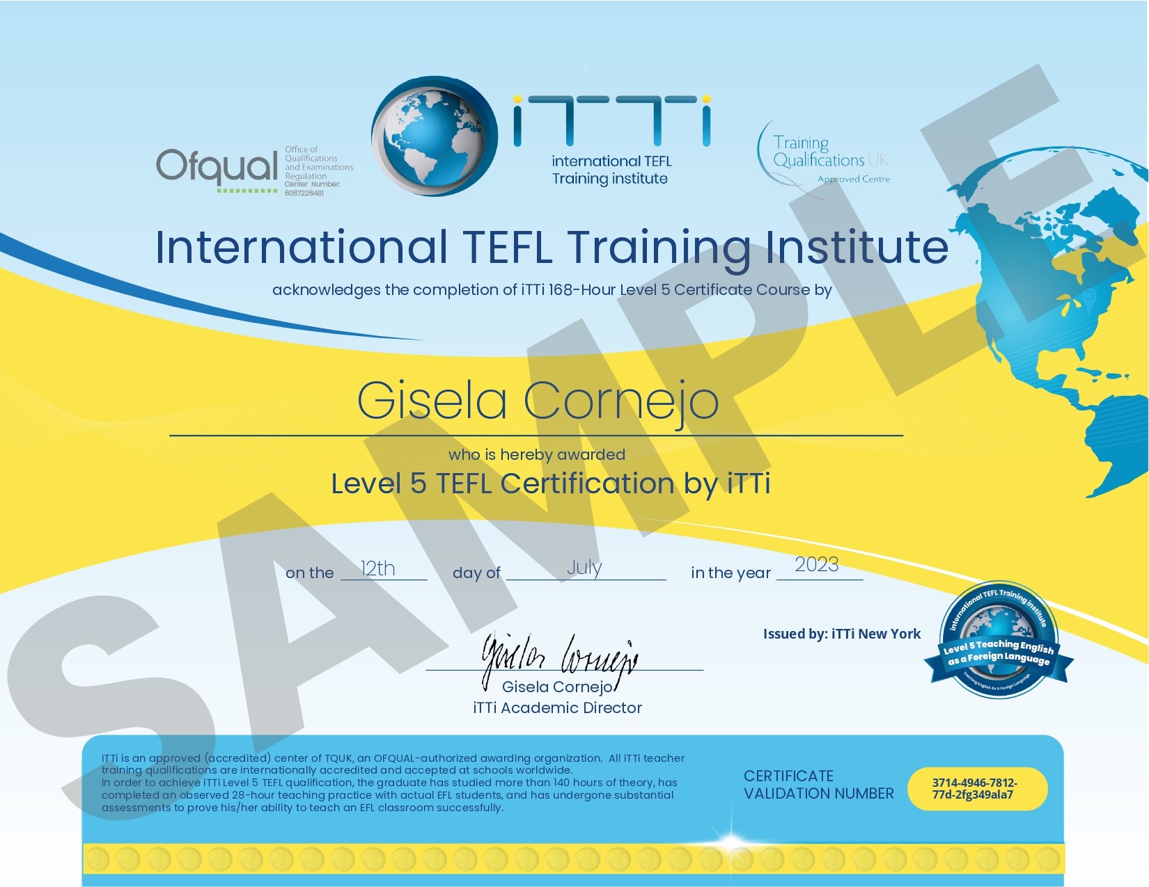 Level 5 TEFL Certificate Course | international TEFL Training institute
